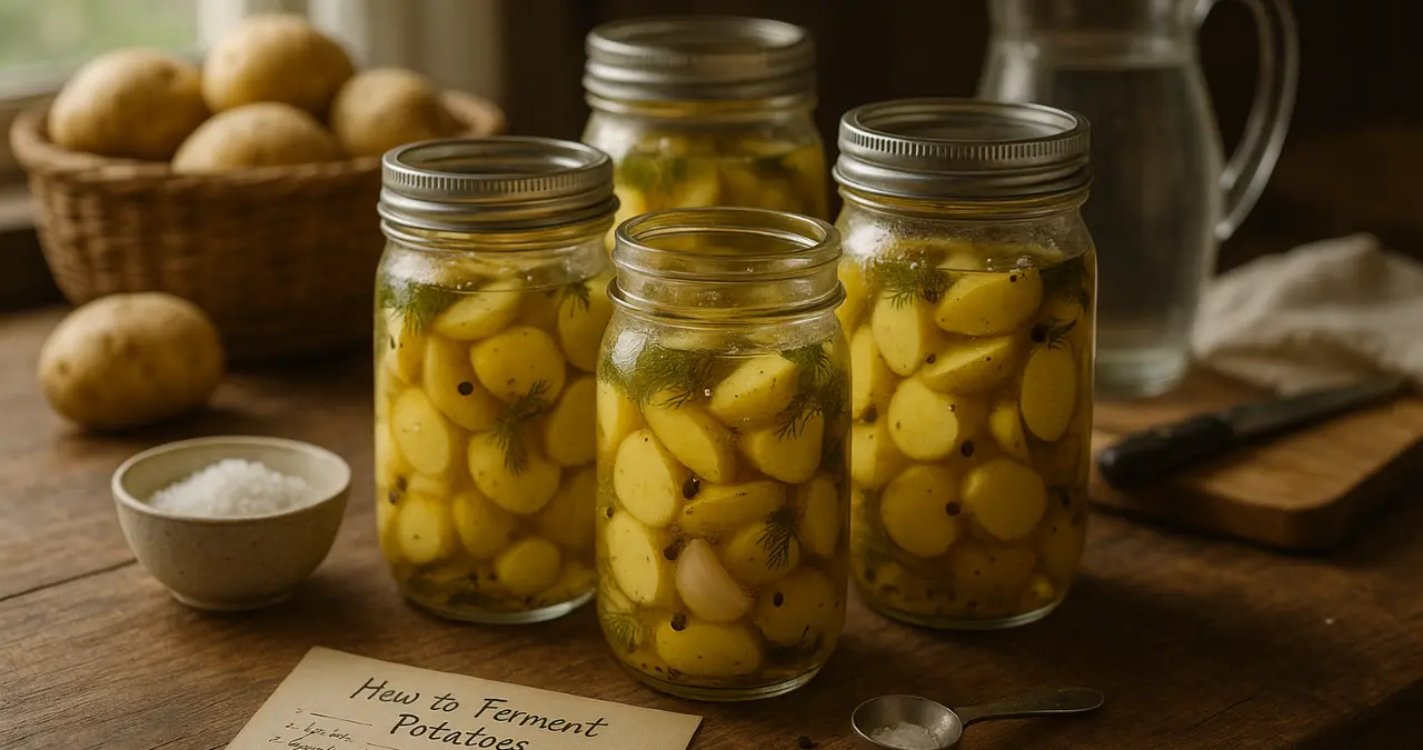 How To Ferment Potatoes For Gut Health And Flavorful Homemade Results ...