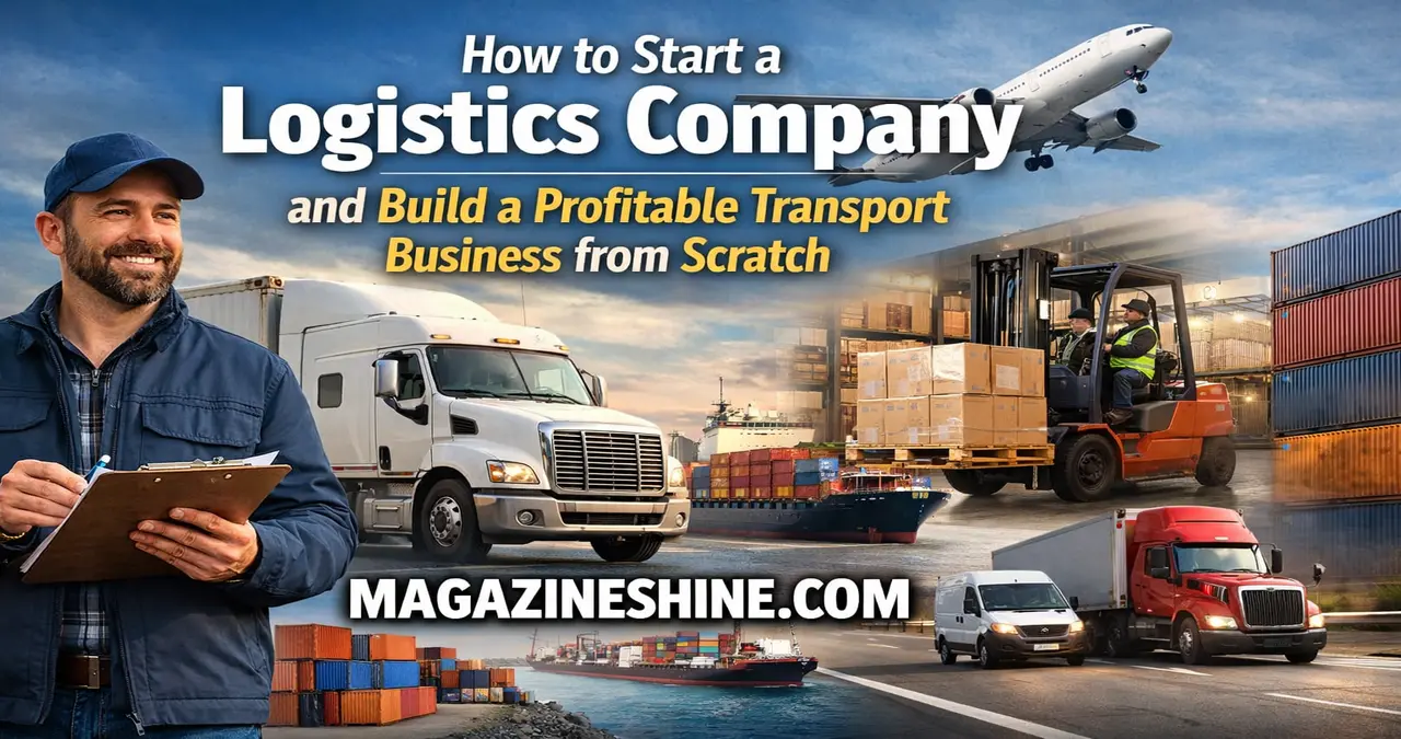 How To Start A Logistics Company And Build A Profitable Transport ...